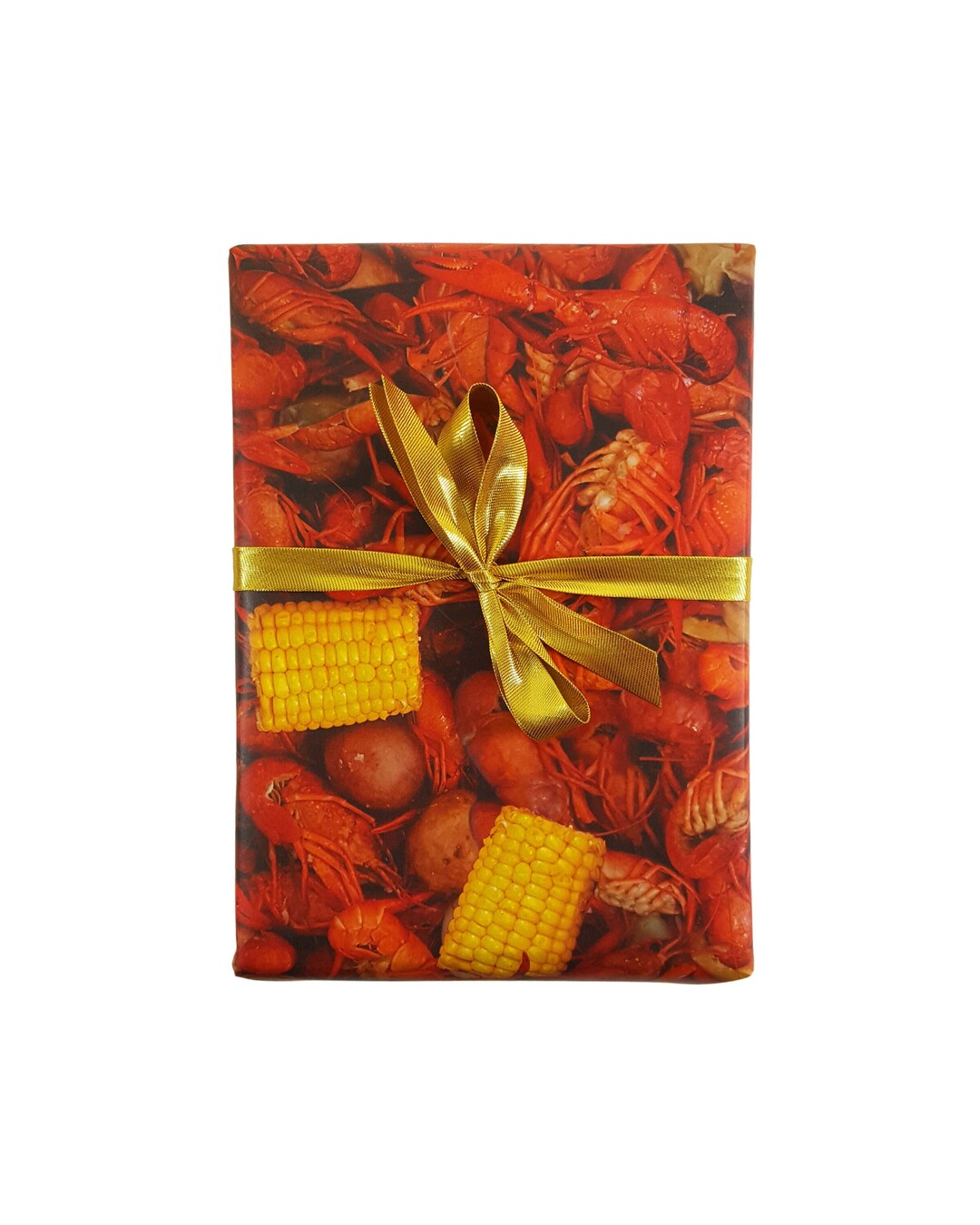 Crawfish Boil Wrapping Paper, Louisiana Gift Wrap, Scrapbook Paper, New ...