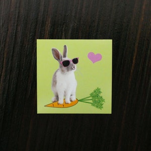 Rabbit Stickers Rabbit Lover Gift Bunny Party Favors Easter Gift Easter ...