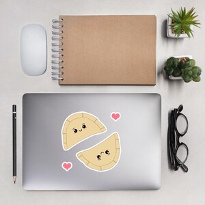 Dumpling Sticker Set - Vinyl Bubble-free Stickers - Pierogi, Gyoza ...