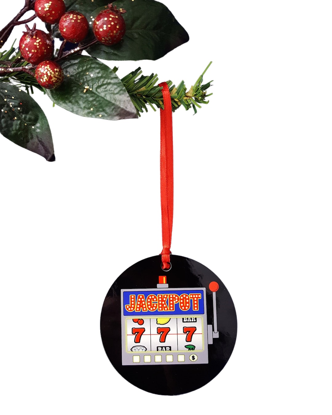 Slot Machine Ornament Las Vegas Casino Stocking Stuffer - Etsy