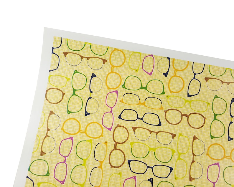 Glasses Wrapping Paper Optometry Gift Wrap Optometrist Gift Wrapping ...
