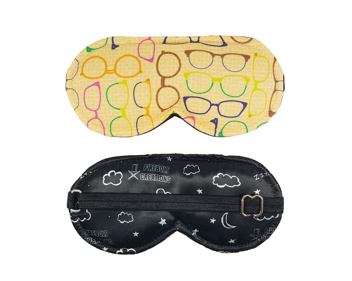 Glasses Eye Mask Optometrist Gift Sleep Mask Optometry Eye - Etsy