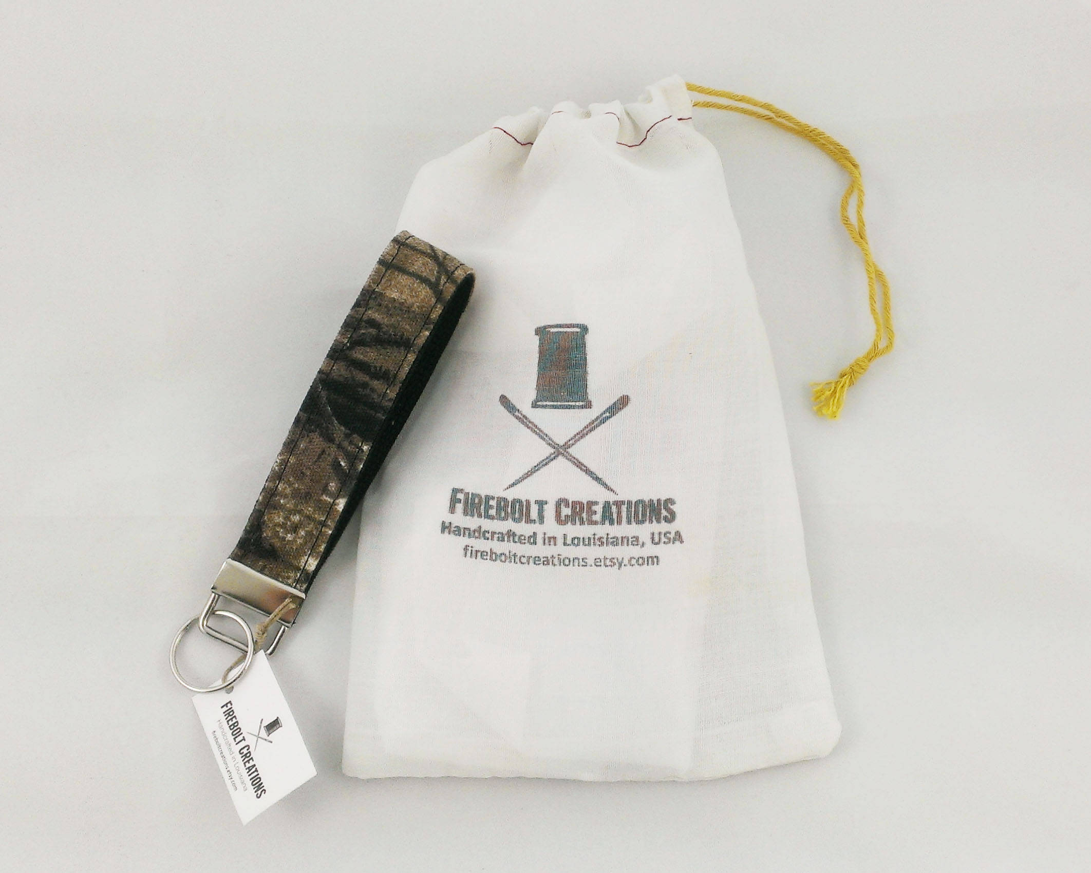 Camo Key Fob camouflage key chain men gift for deer hunter | Etsy