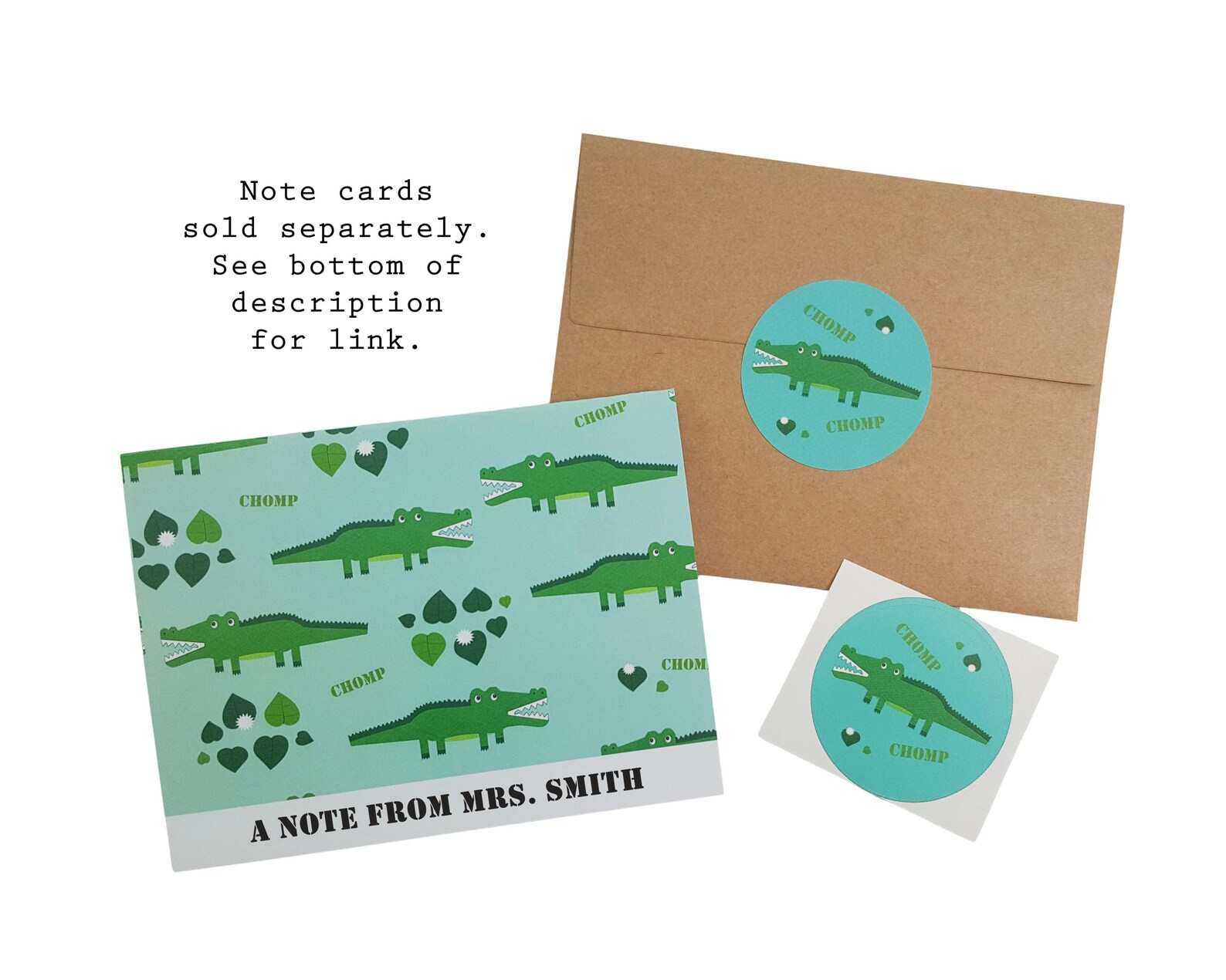 Alligator Stickers Crocodile Animal Stickers Alligator Art Cute ...