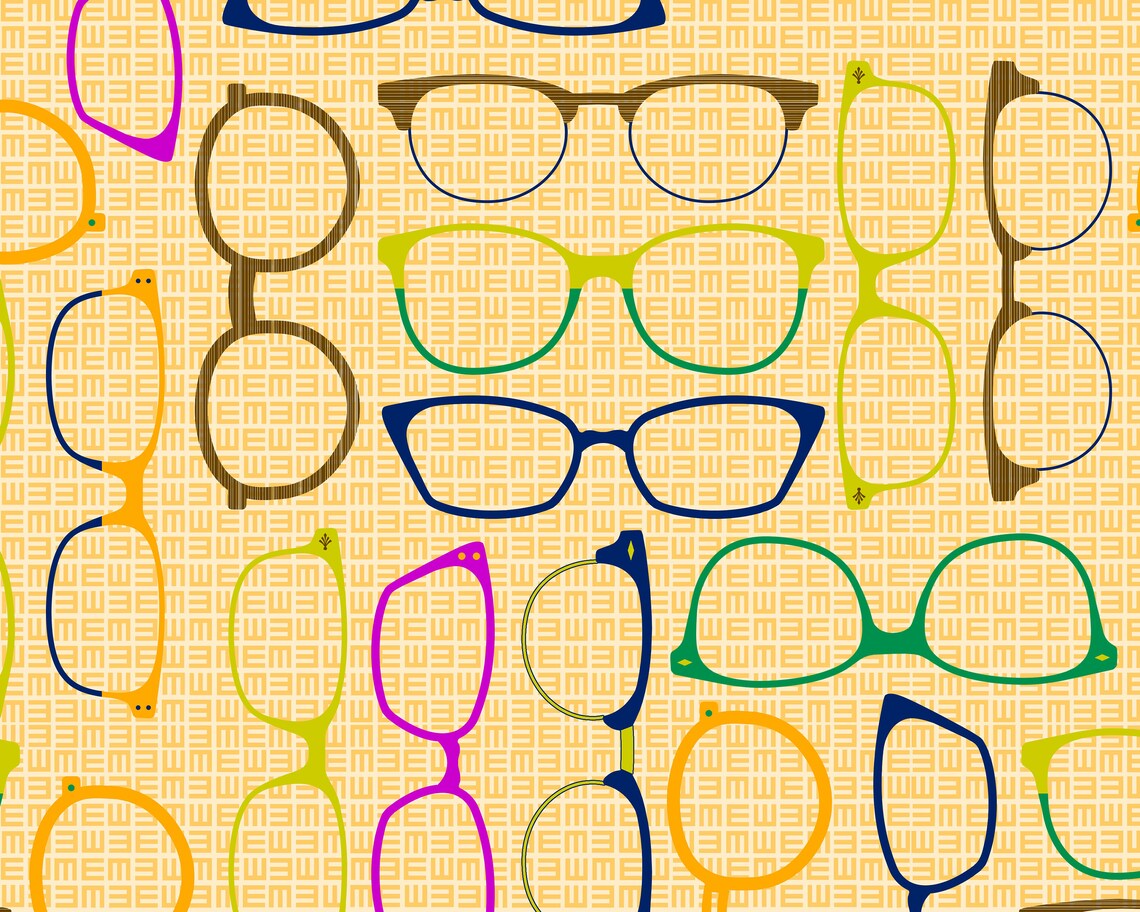 Glasses Wrapping Paper Optometry Gift Wrap Optometrist Gift Wrapping ...