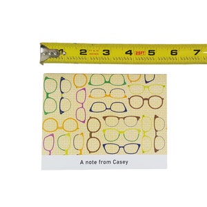 Glasses Stationary Optometry Note Cards Optometrist Thank You Cards ...