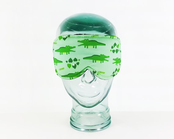 Alligator Eye Mask Gator Blindfold Crocodile Sleep Mask | Etsy