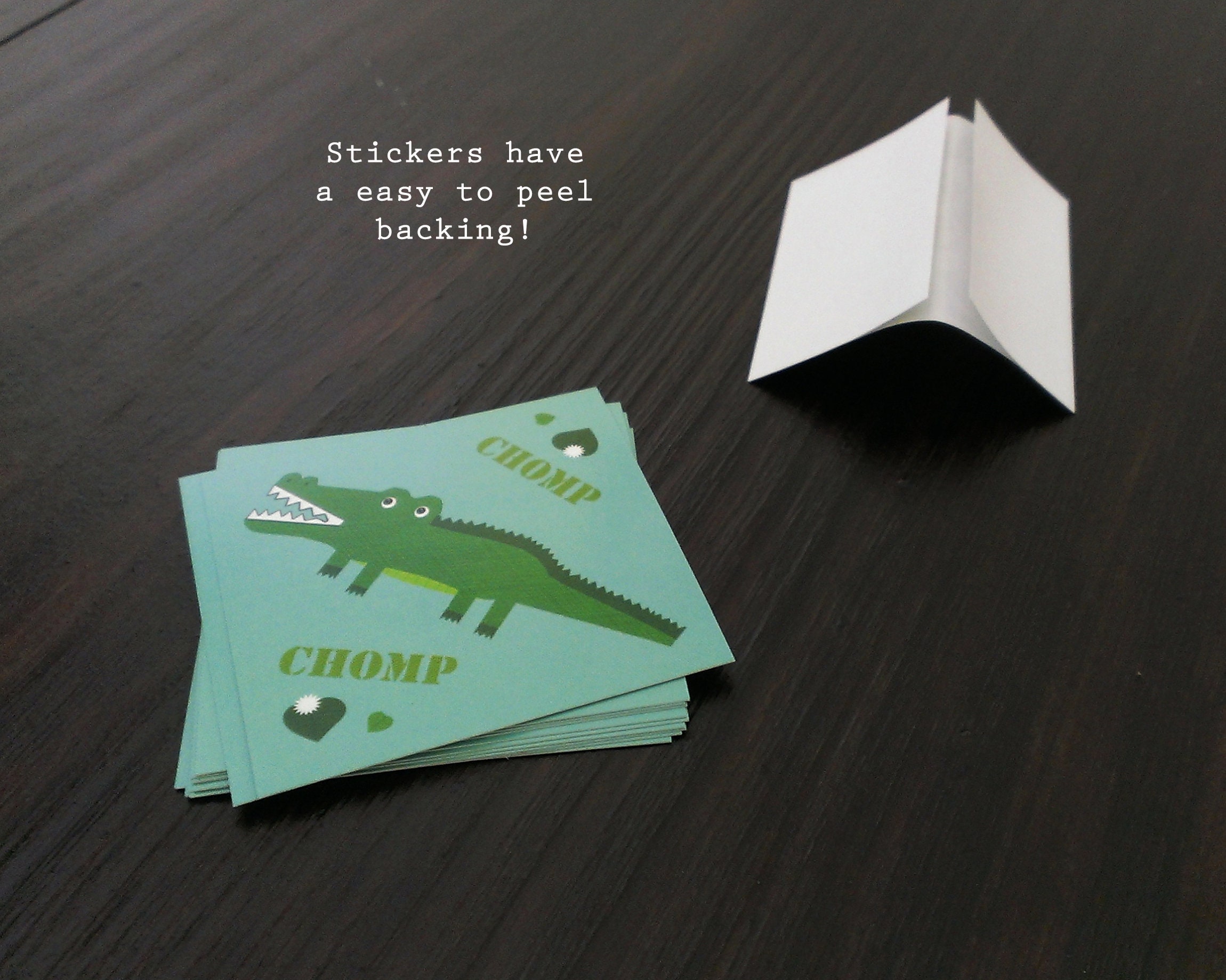 Alligator Stickers Crocodile Animal Stickers Alligator Art - Etsy