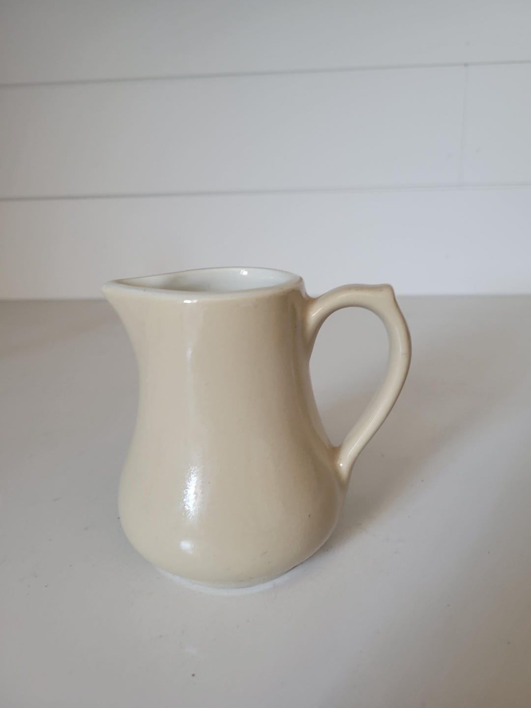 Beautiful Vintage Beige Creamer. Great to Add to Any of Your Decor or ...