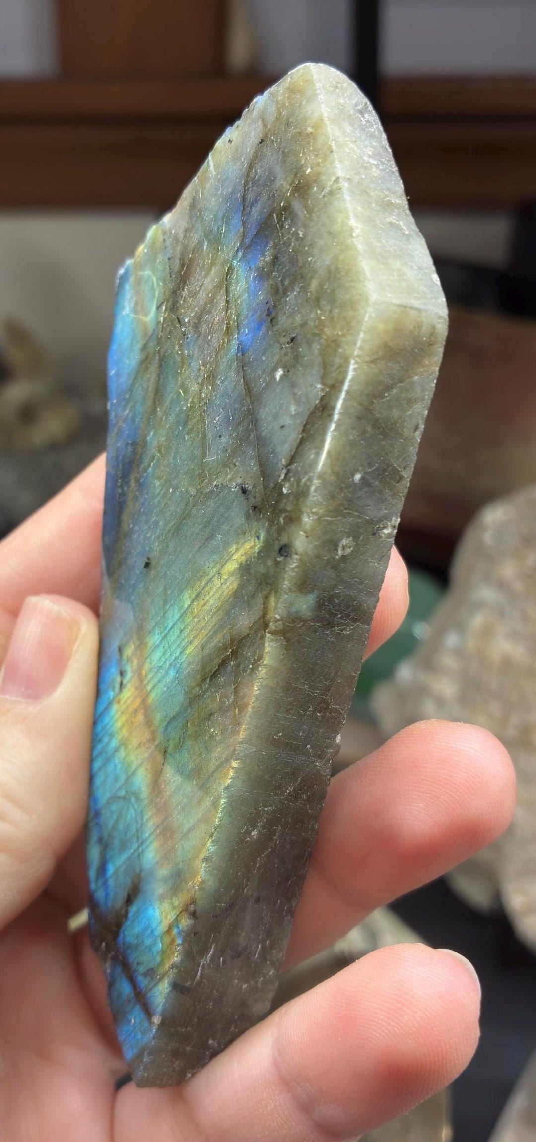 Labradorite Slab – 98g – Blue Flash Feldspar – Polished Stone - Etsy