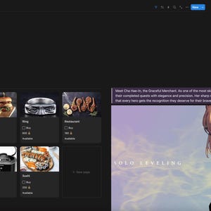 Solo Leveling - the Notion Template - Etsy