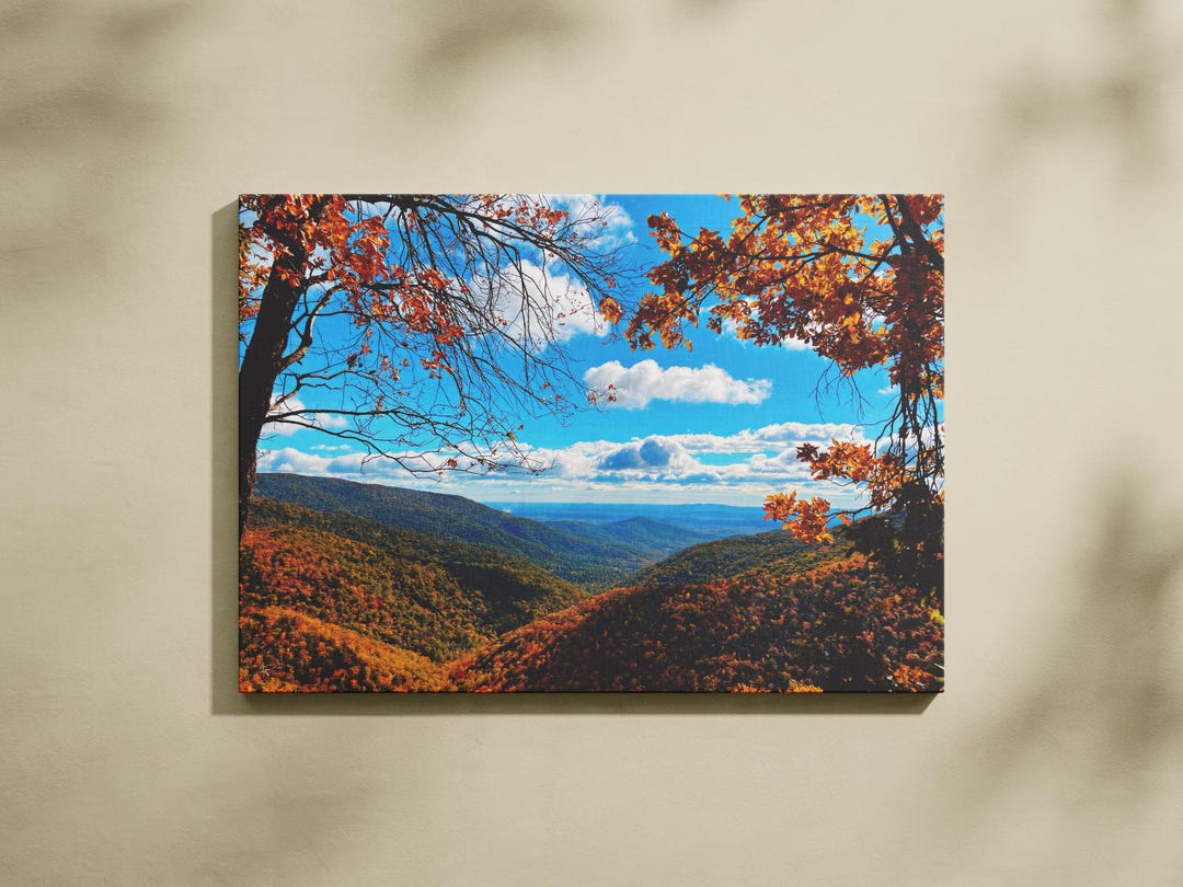 Shenandoah Virginia - Canvas - Skyline Drive - National Parks ...