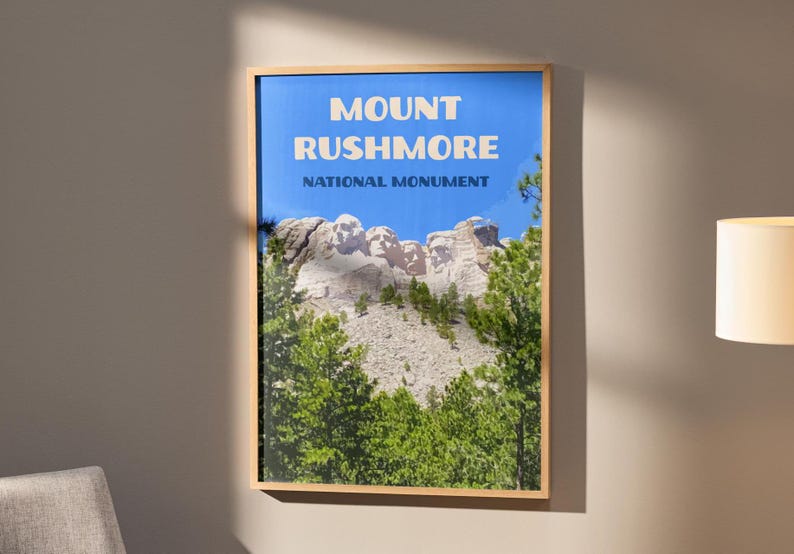 Iconic American Landmarks and Monuments - Set of 5 - Vintage Travel ...