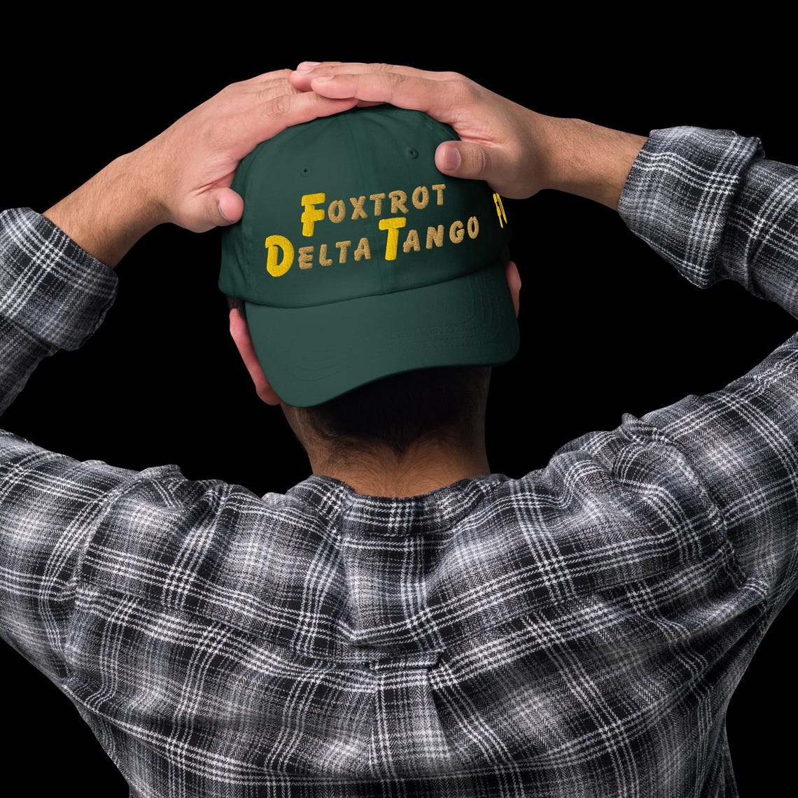 FDT Embroidered 6 Panel Hat - Etsy