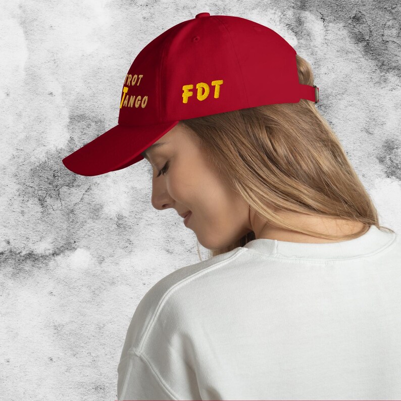 FDT Embroidered 6 Panel Hat - Etsy