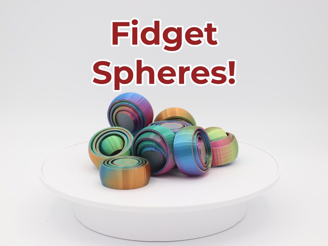 Fidget Spheres | Fidget Toy | Stress Reliever Toys | Reduce Anxiety - Etsy