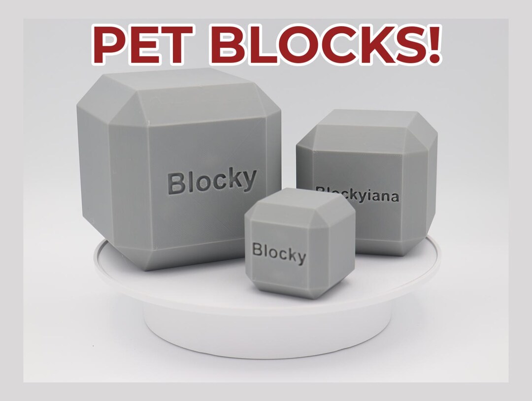 Pet Blocks | Personalized Toy | Desktop Toy | Fidget Toy - Etsy
