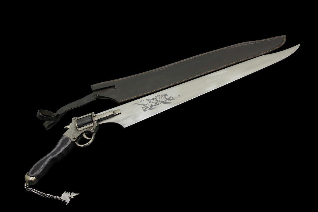 Handmade Sword of Squall Leonhart Winged Gunblade Replica Final Fantasy ...