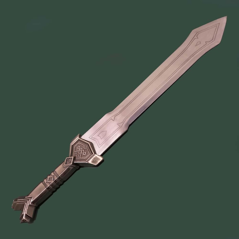 Thorin's Deathless Replica Sword: Handmade Stainless Steel - Etsy