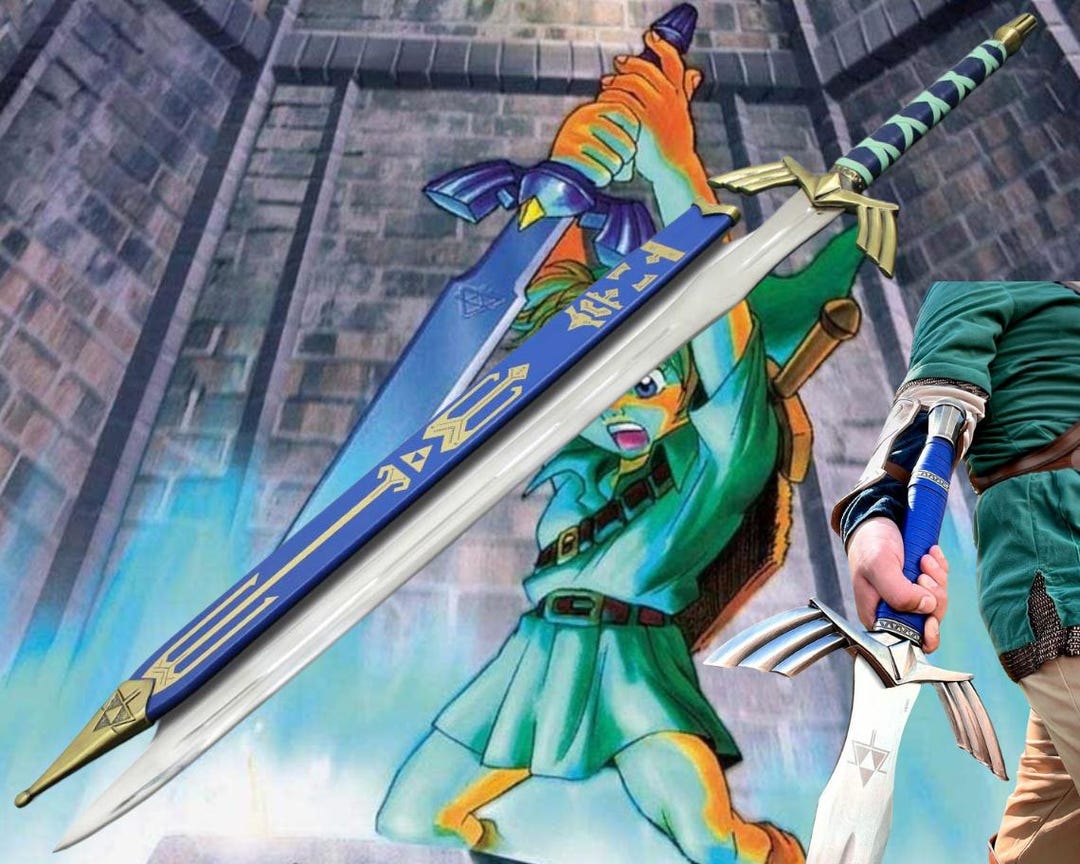 FULL TANG Carbon Steel Master Sword SHARPENED Skyward Limited Edition ...