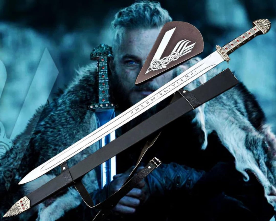 Viking King Sword Ragnar & Bjorn Ironside From the Viking Functional ...