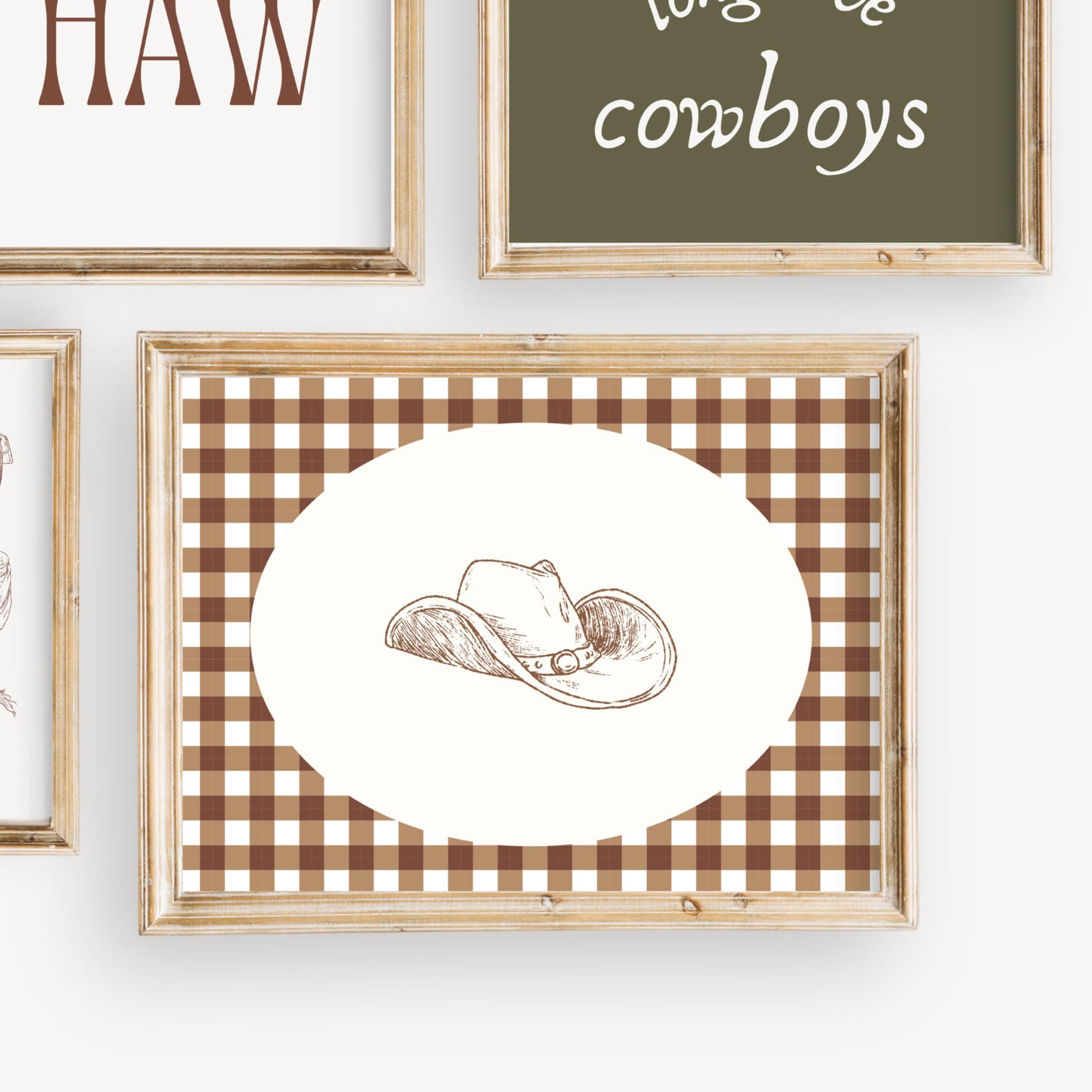 Western Nursery Art Set: Cowboy Theme Prints (digital Download) - Etsy