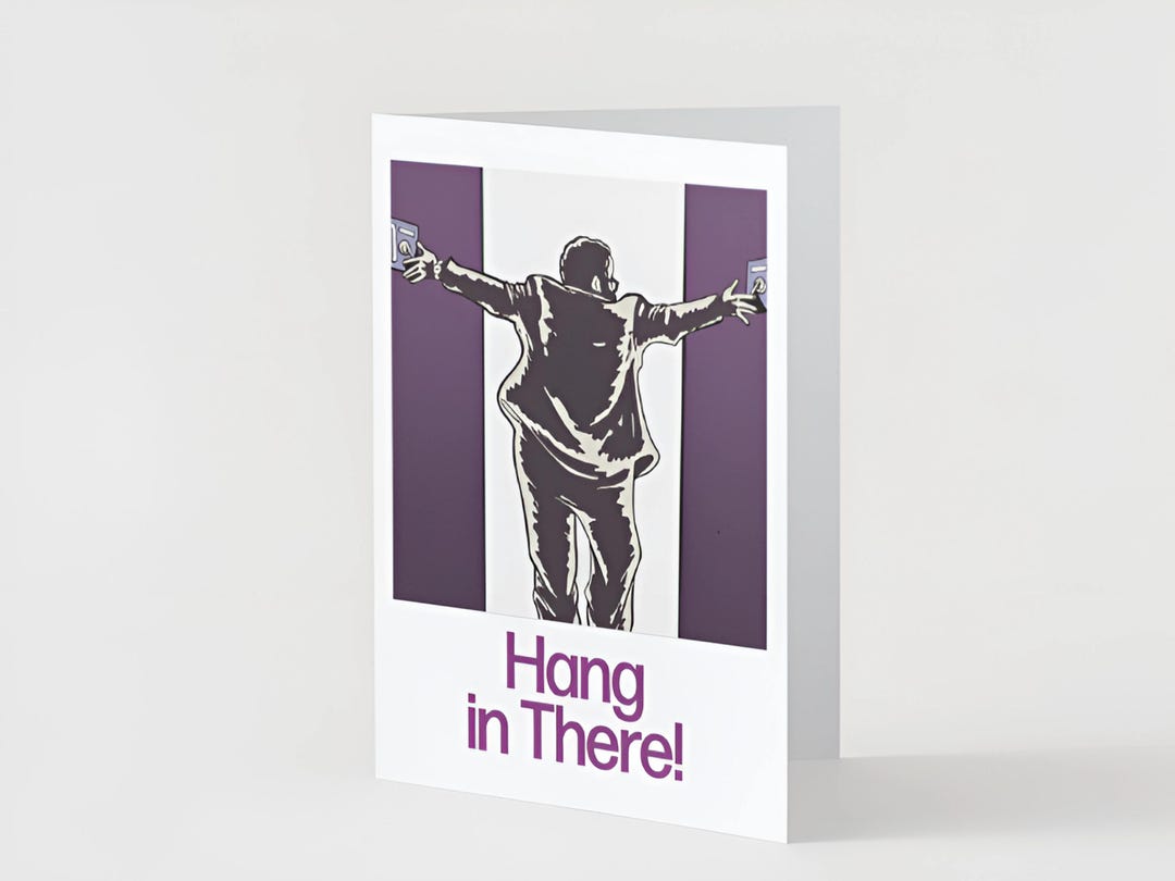 Severance "hang in There" Card - Etsy