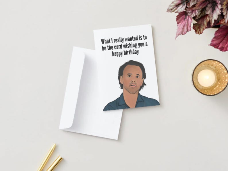 The White Lotus Rick Birthday Card - Etsy