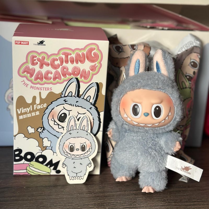 Labubu Macaron Keychain - Etsy