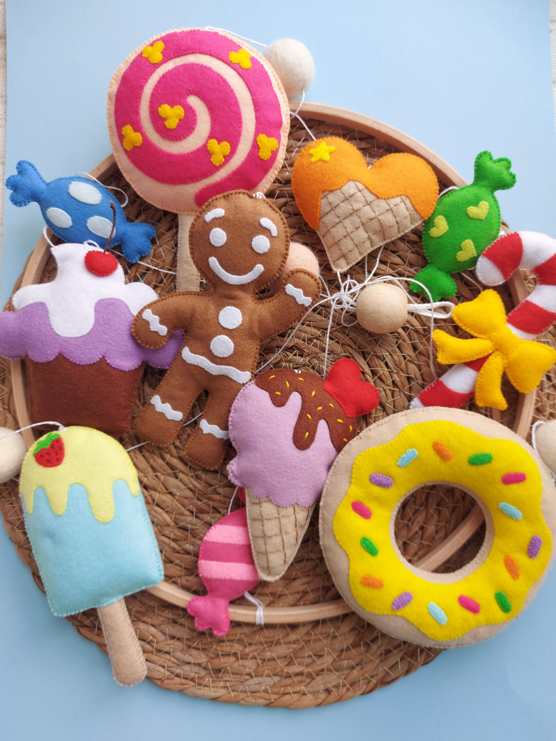 Felt Candy Baby Crib Mobile: Sweet Nursery Decor - Etsy