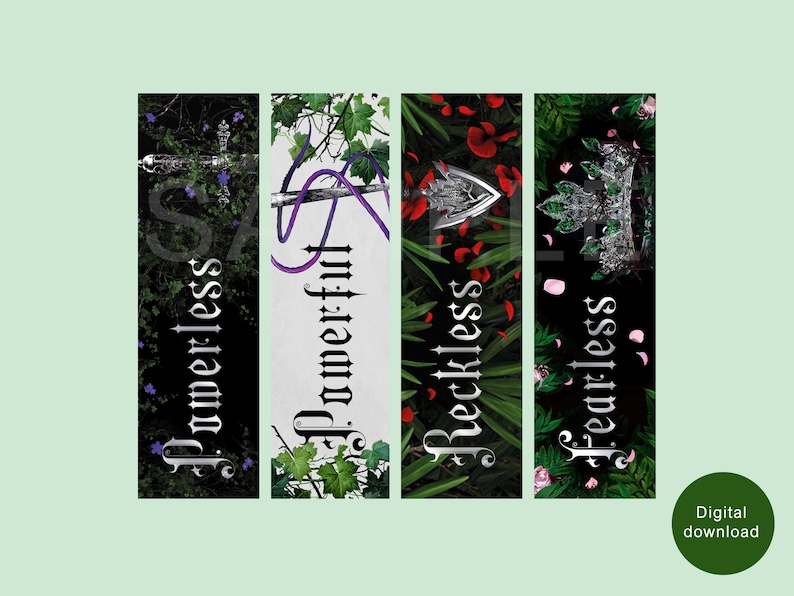 Powerless Printable Bookmarks - Etsy