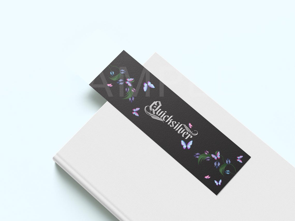 Quicksilver Printable Bookmark - Etsy