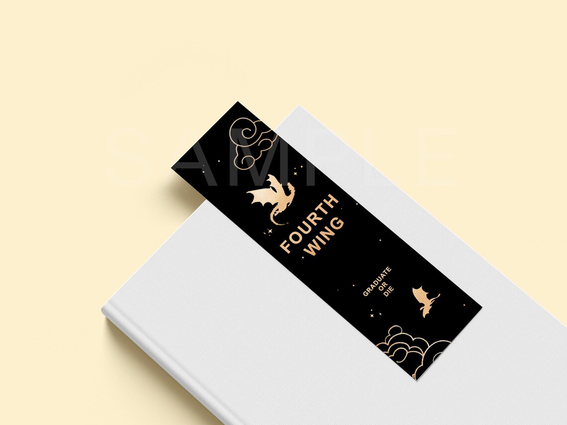 Fourth Wing Printable Bookmarks - Etsy