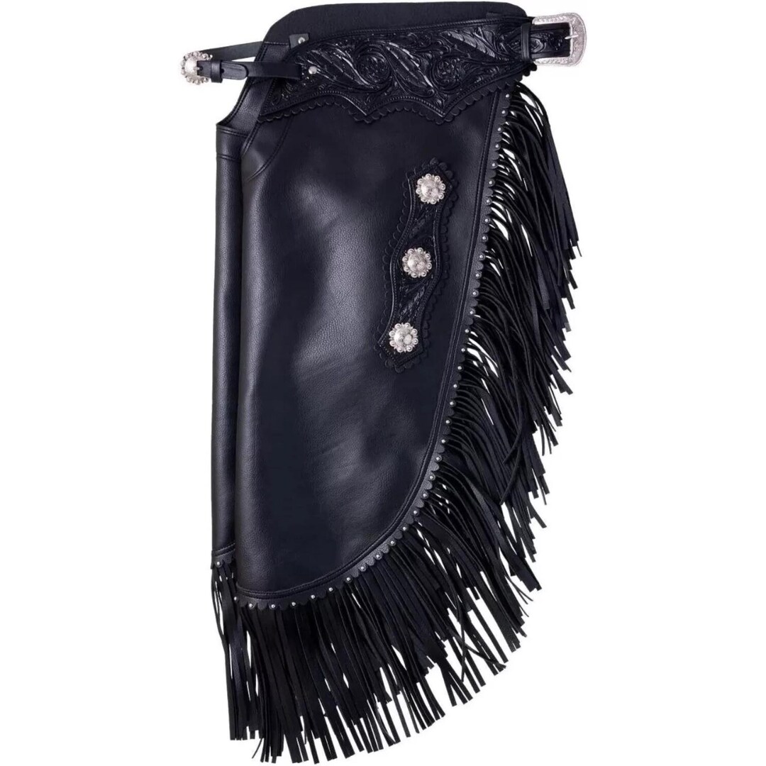 Softy Leather Western Chinks – Lightweight Bullhide Trail Riding Chaps ...