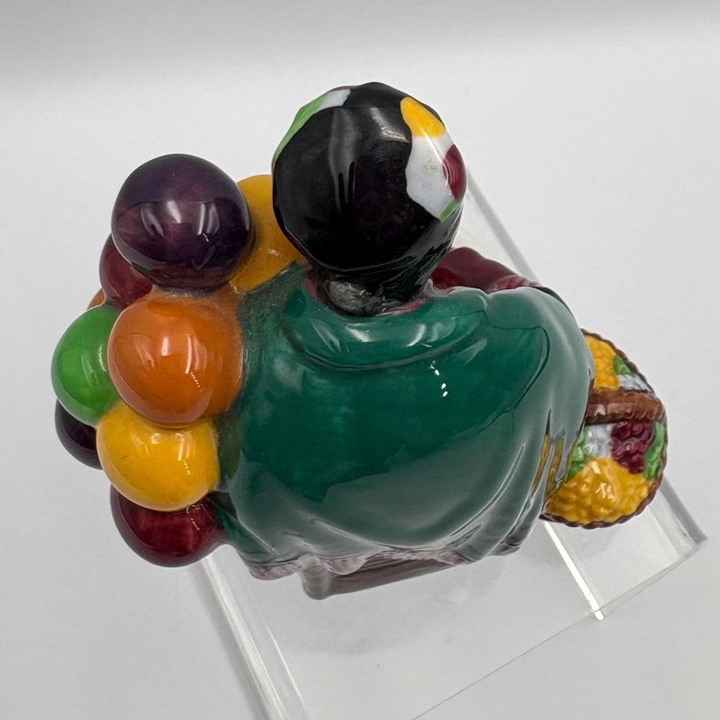 Royal Doulton Old Balloon Seller Mini Figurine HN2129 1989–91 Bone ...