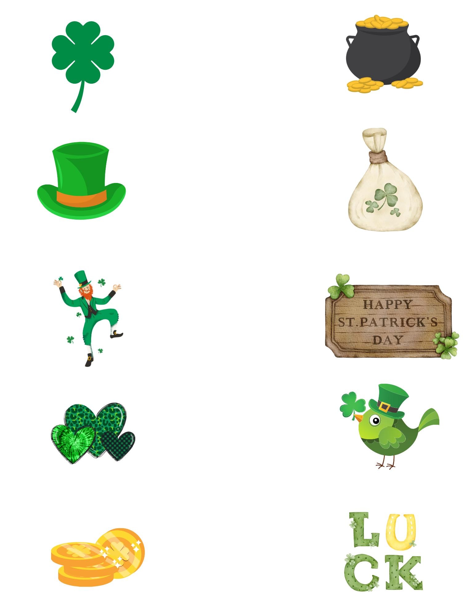 Leprechaun Scavenger Hunt Game Digital Download - Etsy