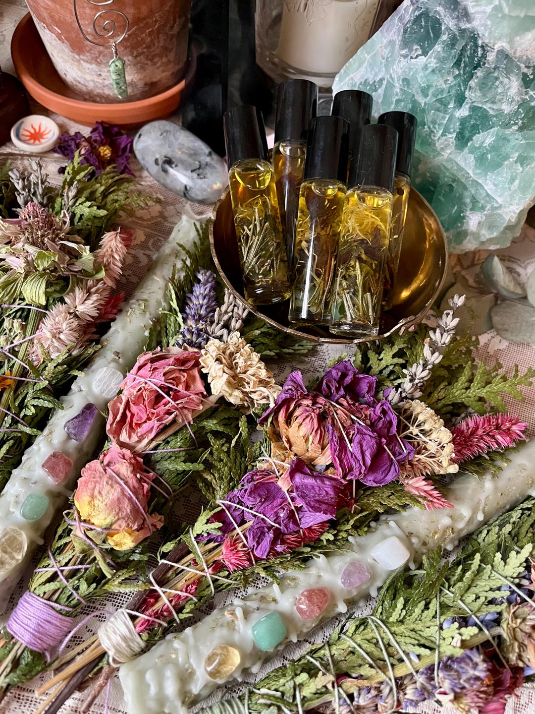 Ostara Blessings Box | Spring Equinox Ritual Kit | Ostara Ritual Candle ...