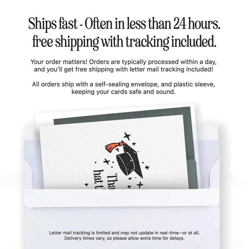 Funny Graduation Card for Friend, Snarky Grad Stationery, “that Hat Tho ...