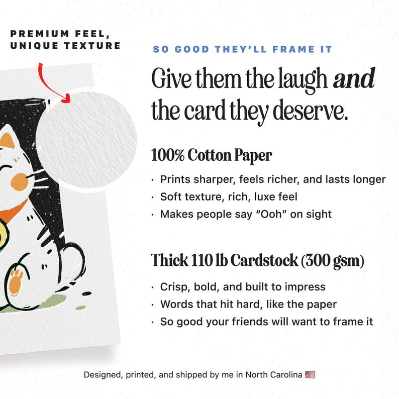 Lucky Cat Greeting Card: Maneki-neko Good Luck Stationery - Etsy