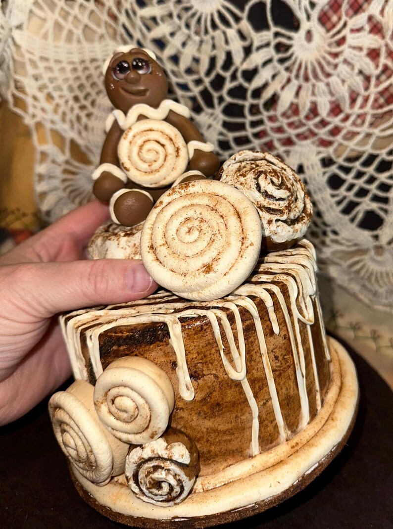 Cinnamon Roll Gingie Fake Cake - Etsy