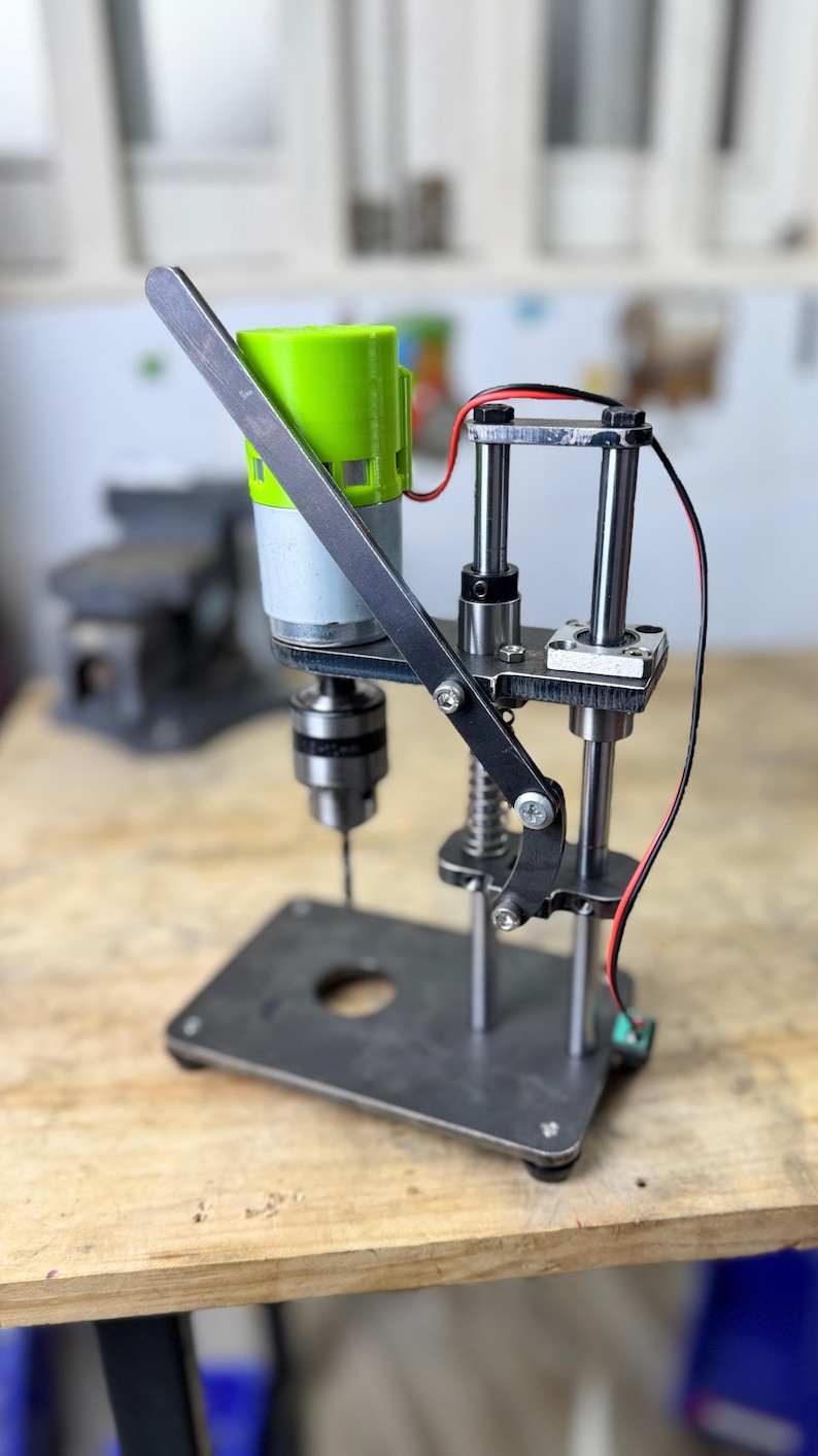 Mini Bench Drill Drawing Plan to DIY - Etsy