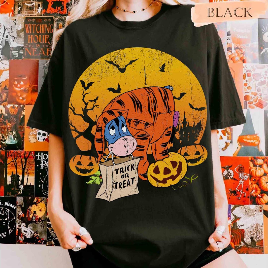 Disney Halloween Eeyore Costume Tigger Cosplay T-shirt, Winnie the Pooh ...