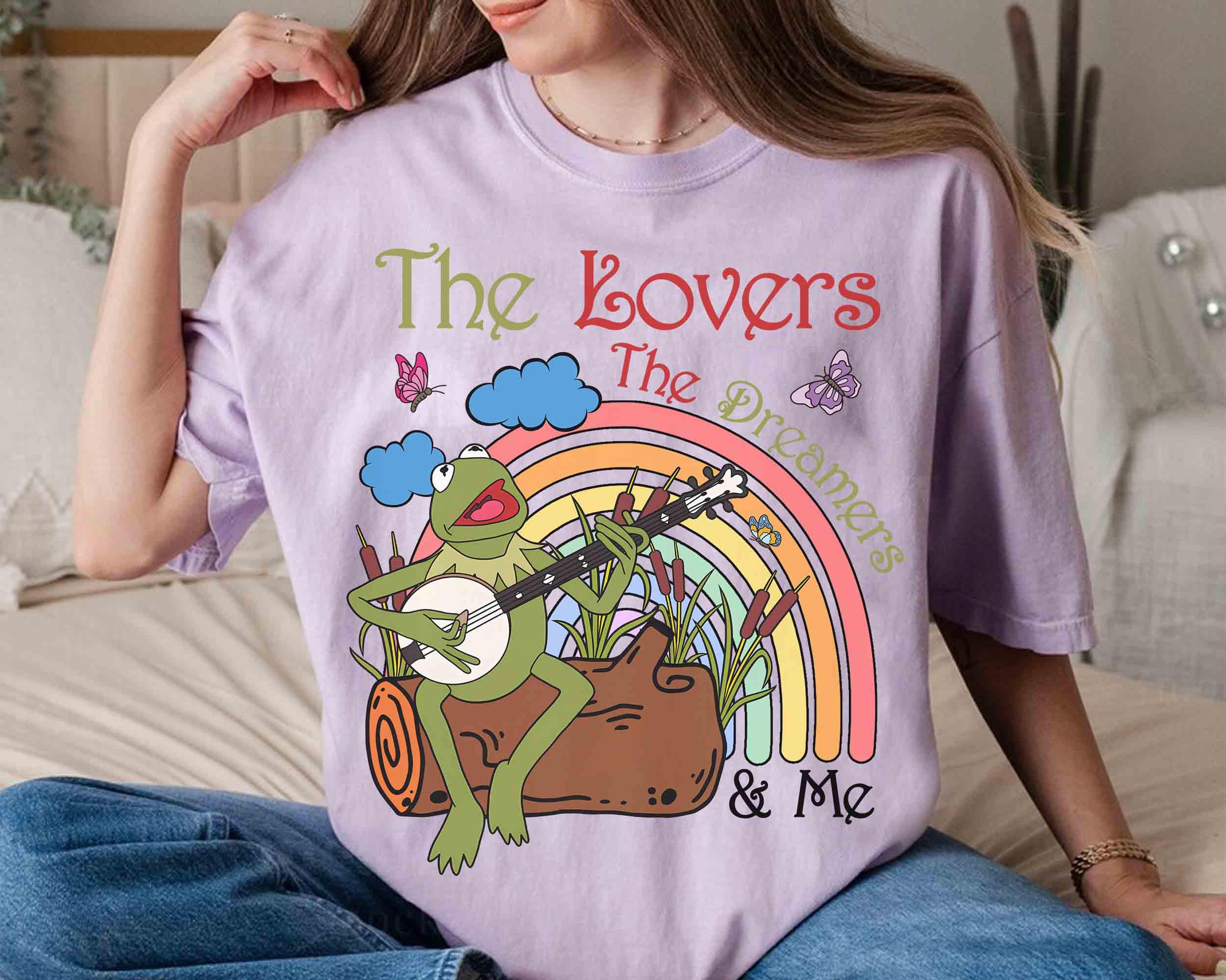 Vintage Kermit the Frog Muppets Rainbow T-shirt, the Lovers the ...