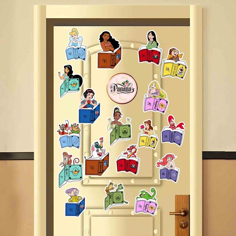 Belle Book Magnet - Etsy