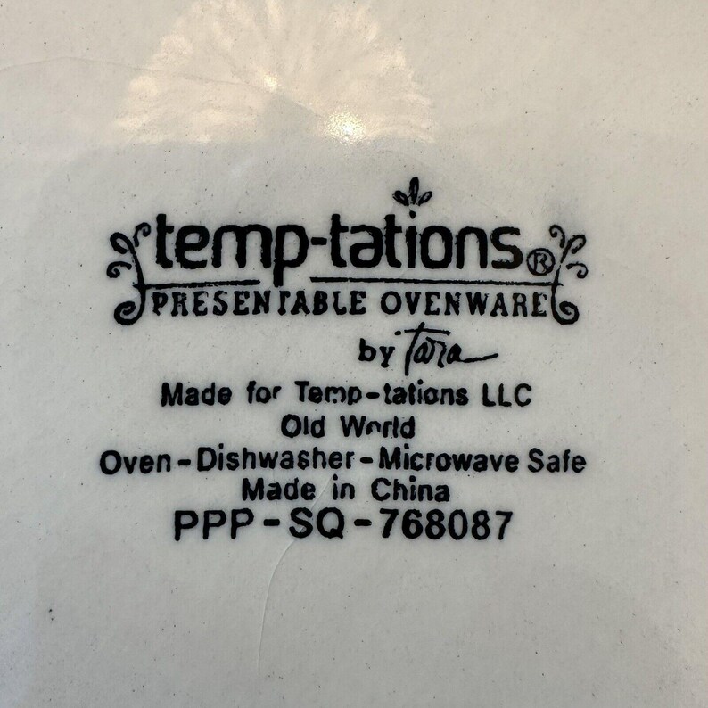 Temptations Bakeware by Tara Old World - Red Handle Platter - Etsy