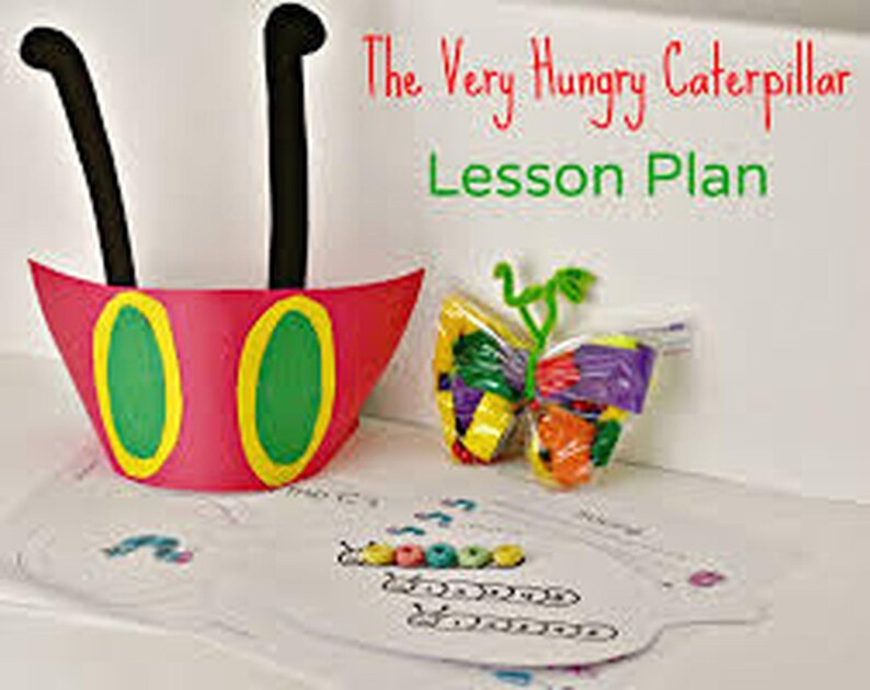 Lesson Plan on the Hungry Caterpillar - Etsy