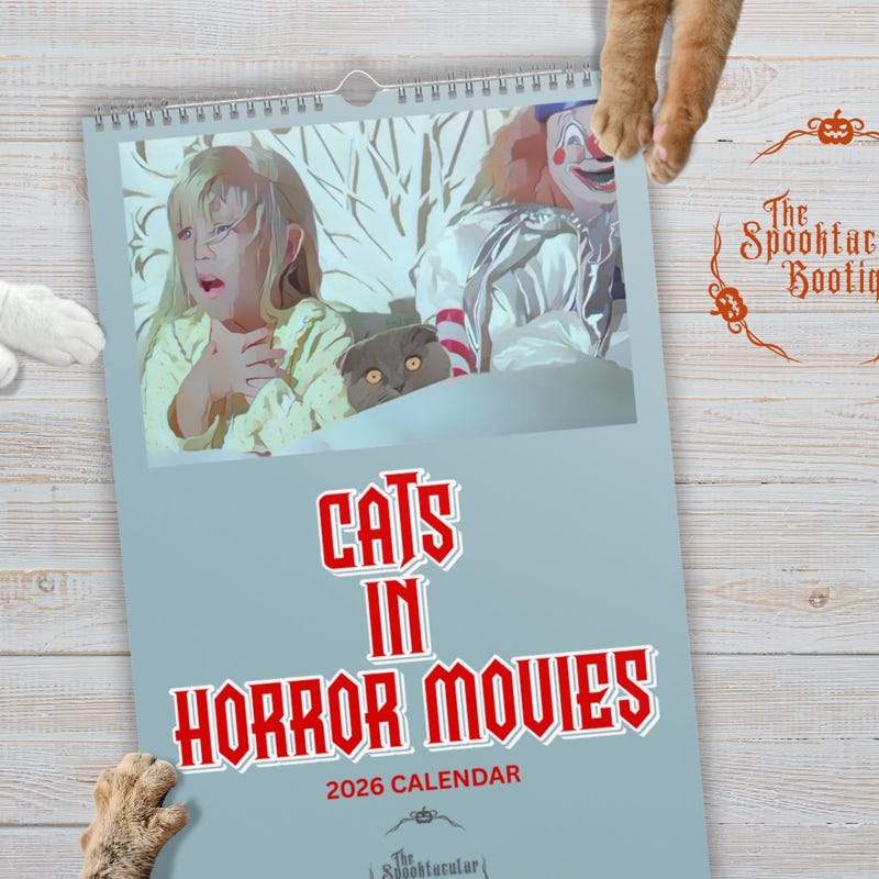 Horror Cat Calendar - Etsy