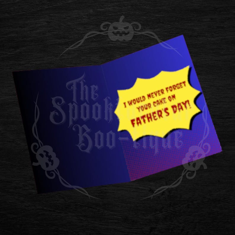 Creepshow Father's Day Card (digital Download) - Etsy