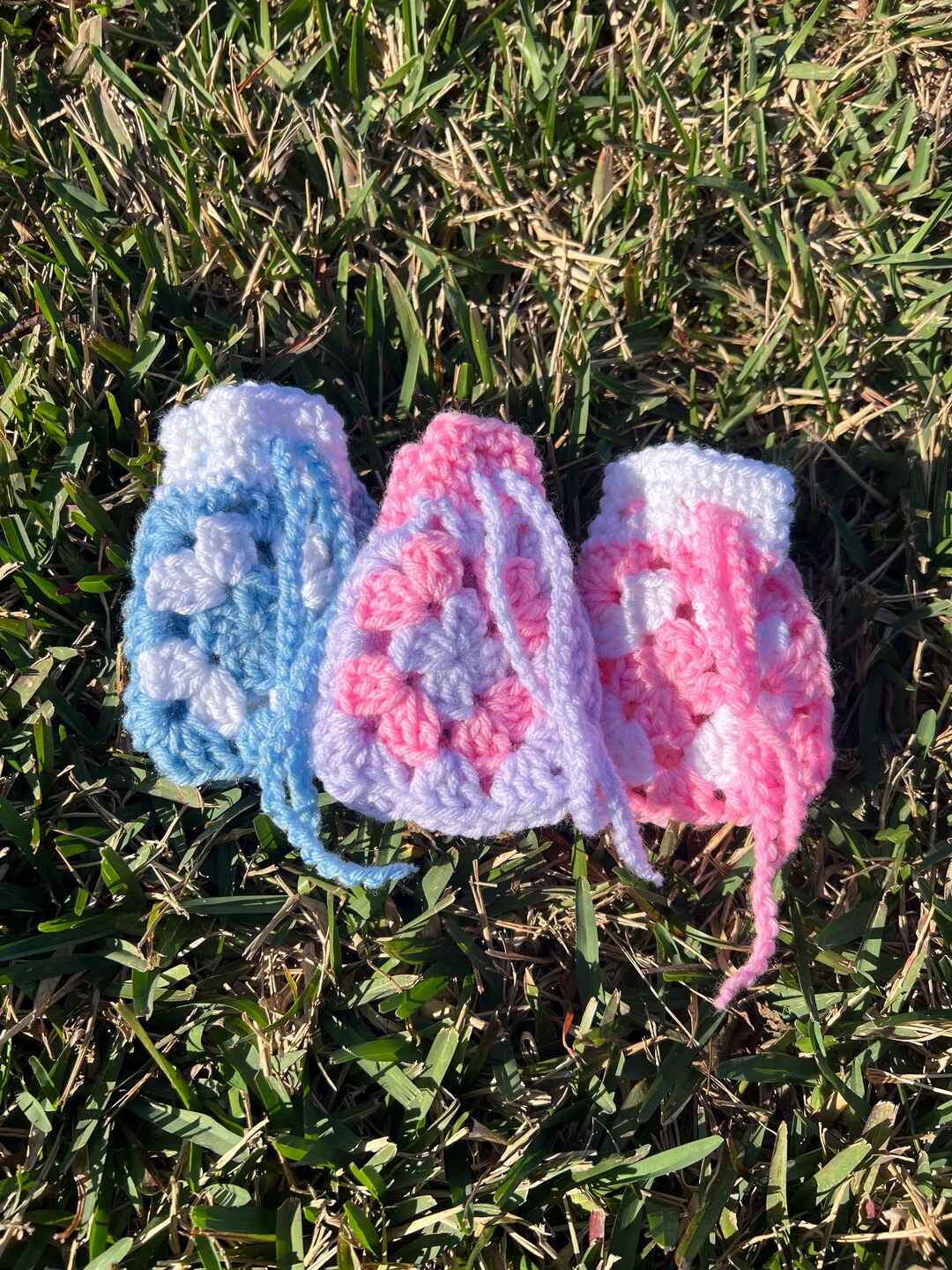 Granny Square Pouch - Etsy