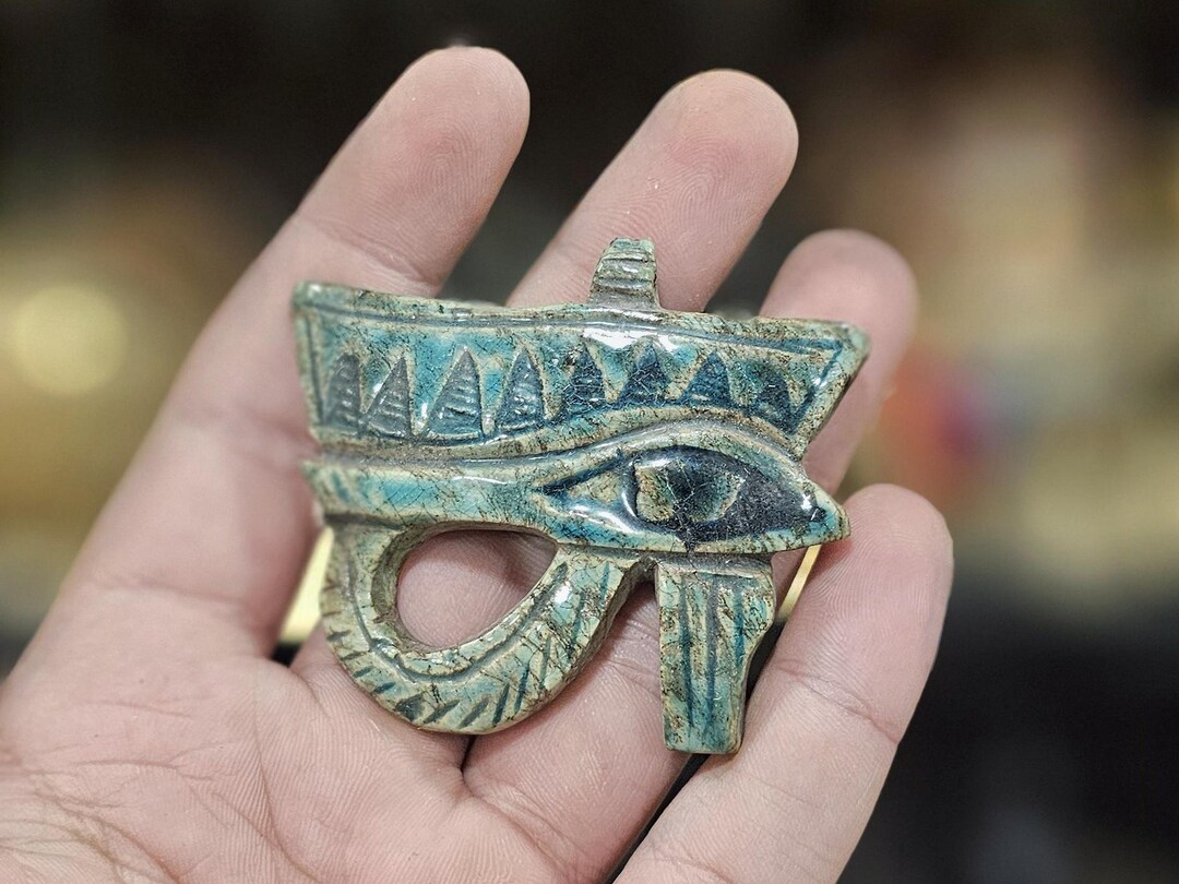 Protection Pendant for Eye of Horus , Evil Eye Protection Amulet - Etsy